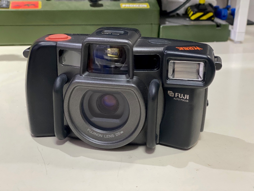 FUJI WORK RECORD film camera, 攝影器材, 相機 - Carousell