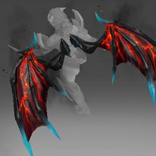 GENUINE WINGS OF SEARING PAIN QUEEN OF PAIN QOP MYTHICAL WINGS BACK ...