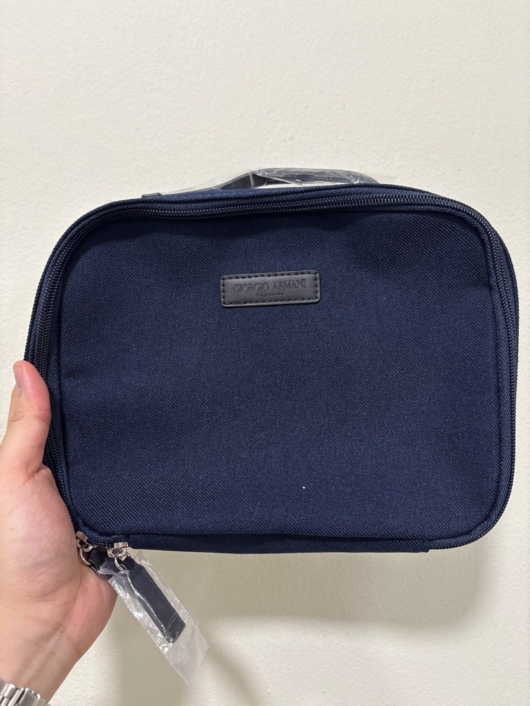 Giorgio Armani Pouch (Original), Luxury, Bags & Wallets on Carousell