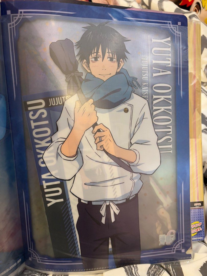 Gojo And Yuta File Official, Hobbies & Toys, Collectibles & Memorabilia ...