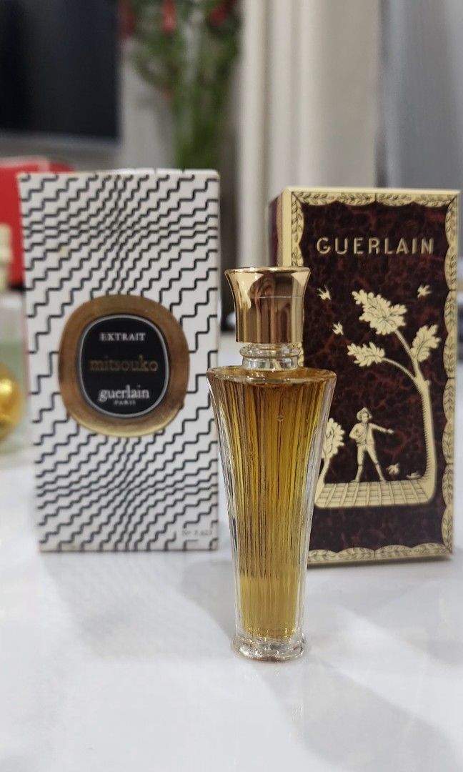 Guerlain Mitsouko Extrait de parfum 7.5ml extreme rare 1960 edition ...
