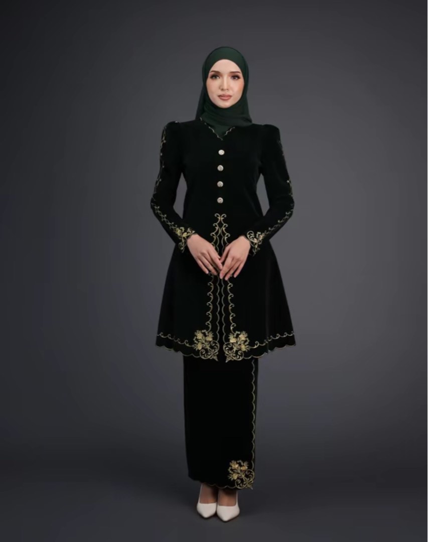 Hijabistahub Naifah Kabaya, Women's Fashion, Muslimah Fashion, Baju ...