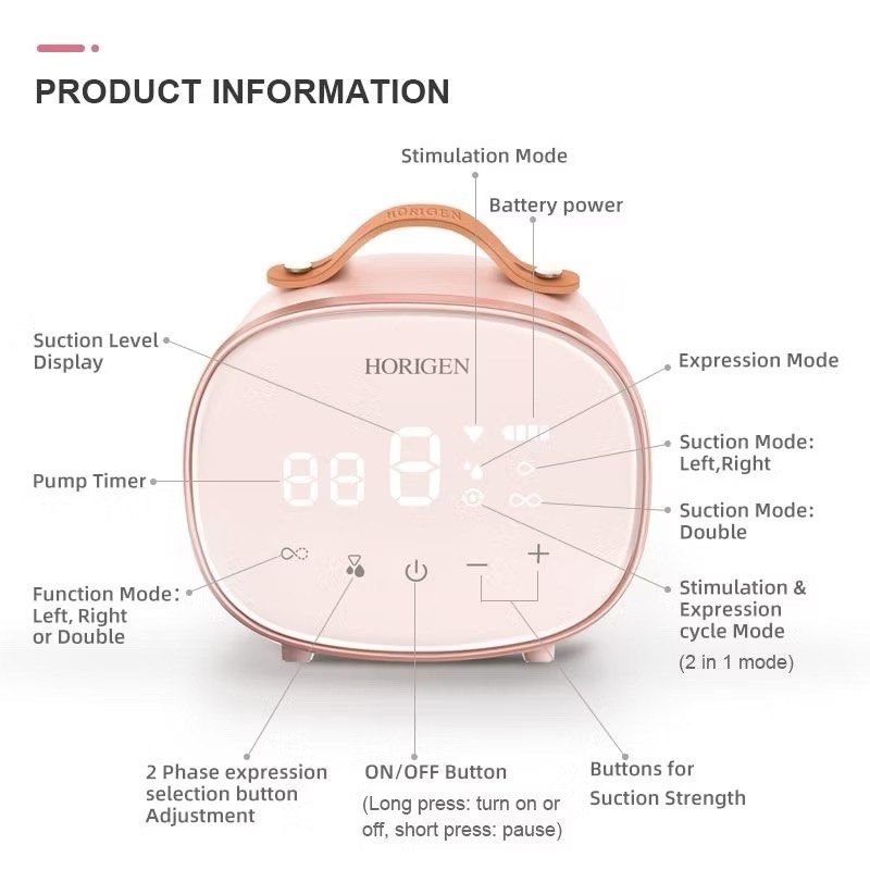 Horigen Little Telly breastpump, Babies & Kids, Nursing & Feeding ...