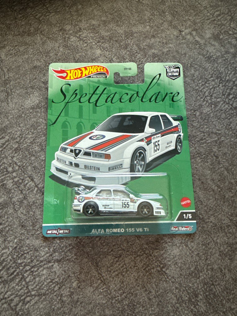 HOT WHEELS PREMIUM alfa romeo, Hobbies & Toys, Toys & Games on Carousell