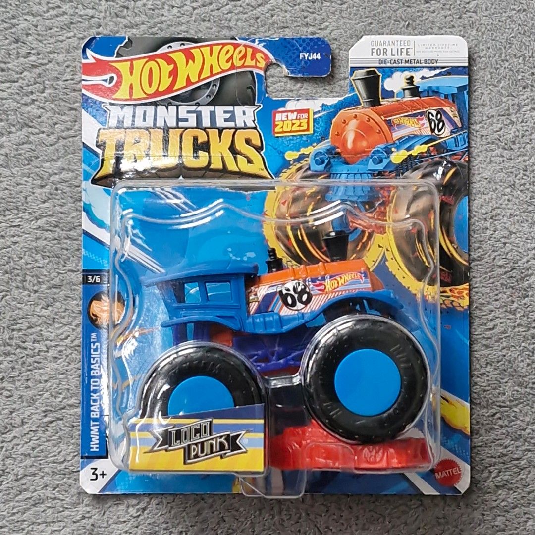 How Wheels Monster Trucks Loco Punk, Hobbies & Toys, Toys & Games on ...