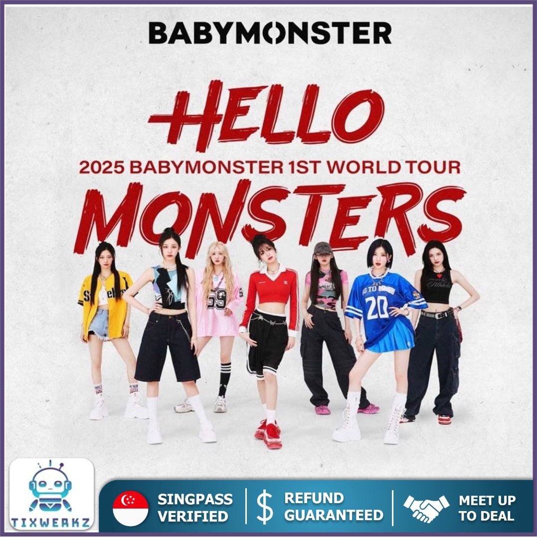 [HTB] BABYMONSTER 2025 First World Tour Singapore Baby Monster | Zhou Shen 周深 9.29hz Kuala ...