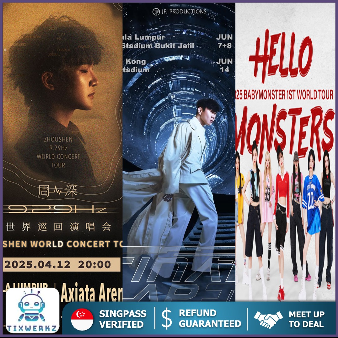 [HTB] BABYMONSTER 2025 First World Tour Singapore Baby Monster | Zhou Shen 周深 9.29hz Kuala ...