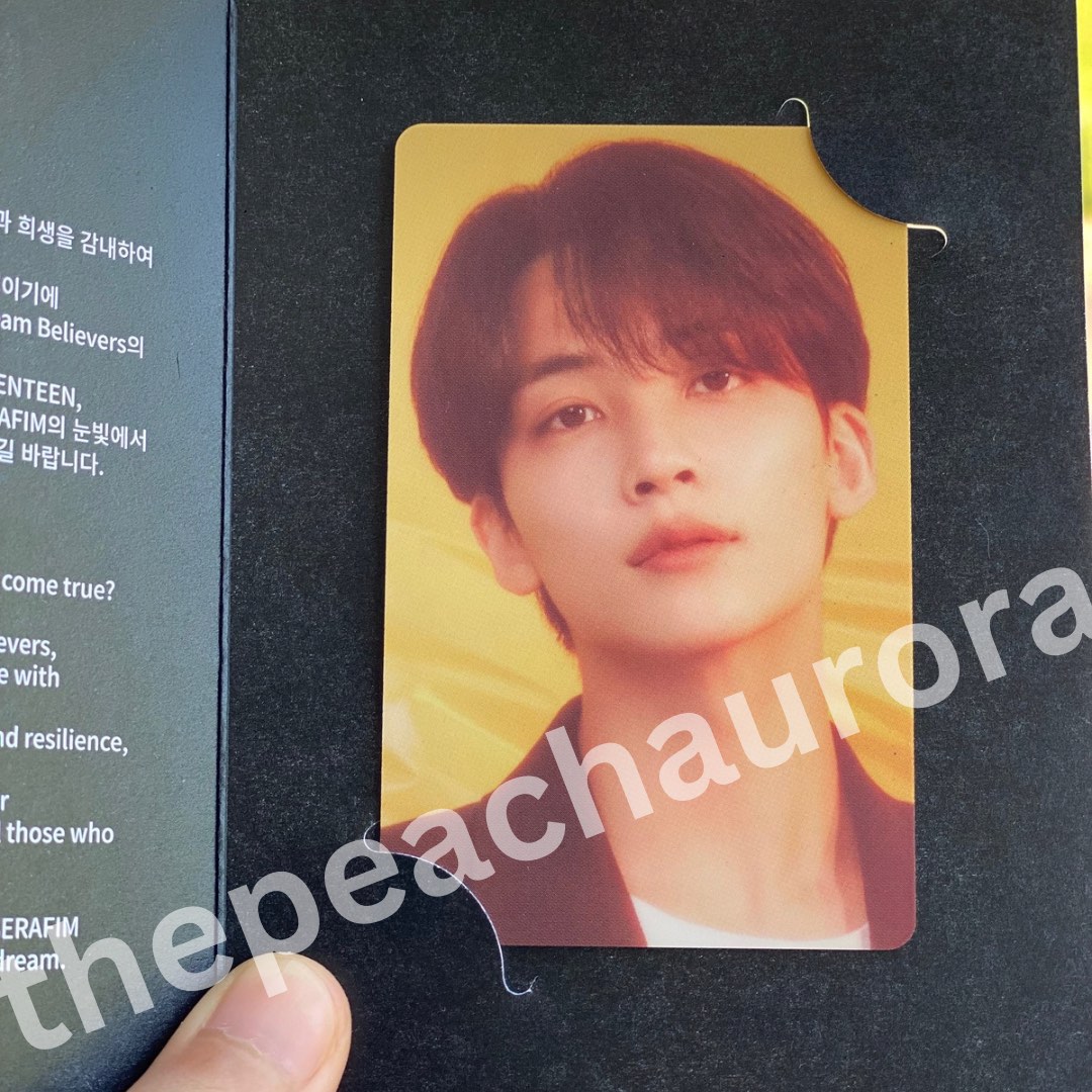 HYBE EXHIBITION SVT JEONGHAN PC, Hobbies & Toys, Collectibles & Memorabilia, K-Wave on Carousell