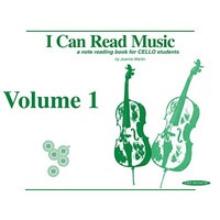 I Can Read Music, Vol 1: A Note Reading Book for Cello Students, Buku ...