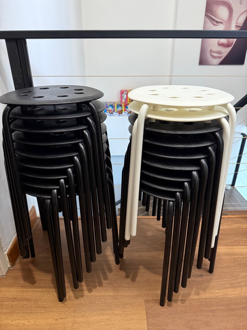 Ikea stool chair, Furniture & Home Living, Furniture, Chairs on Carousell