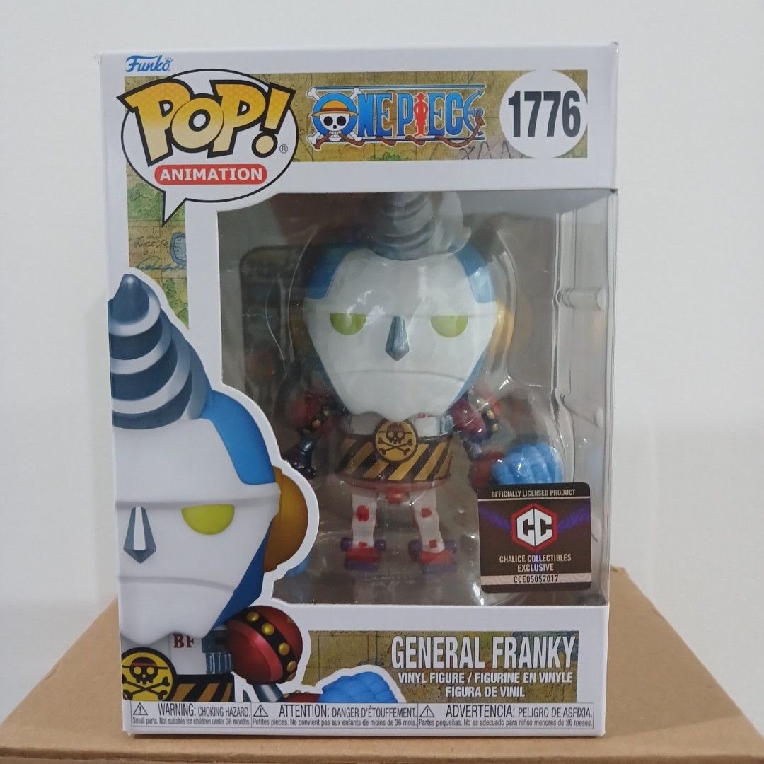 (In-stock) Funko Pop One Piece General Franky Chalice Exclusive ...