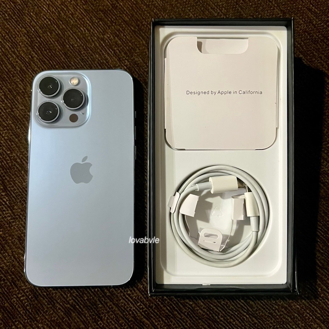 Iphone 13 Pro 128GB Bea Cukai, Telepon Seluler & Tablet, iPhone, iPhone ...