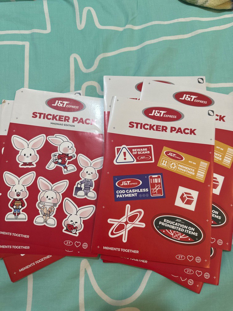 Jnt stickers Maomao edition / m6ments together, Hobbies & Toys ...