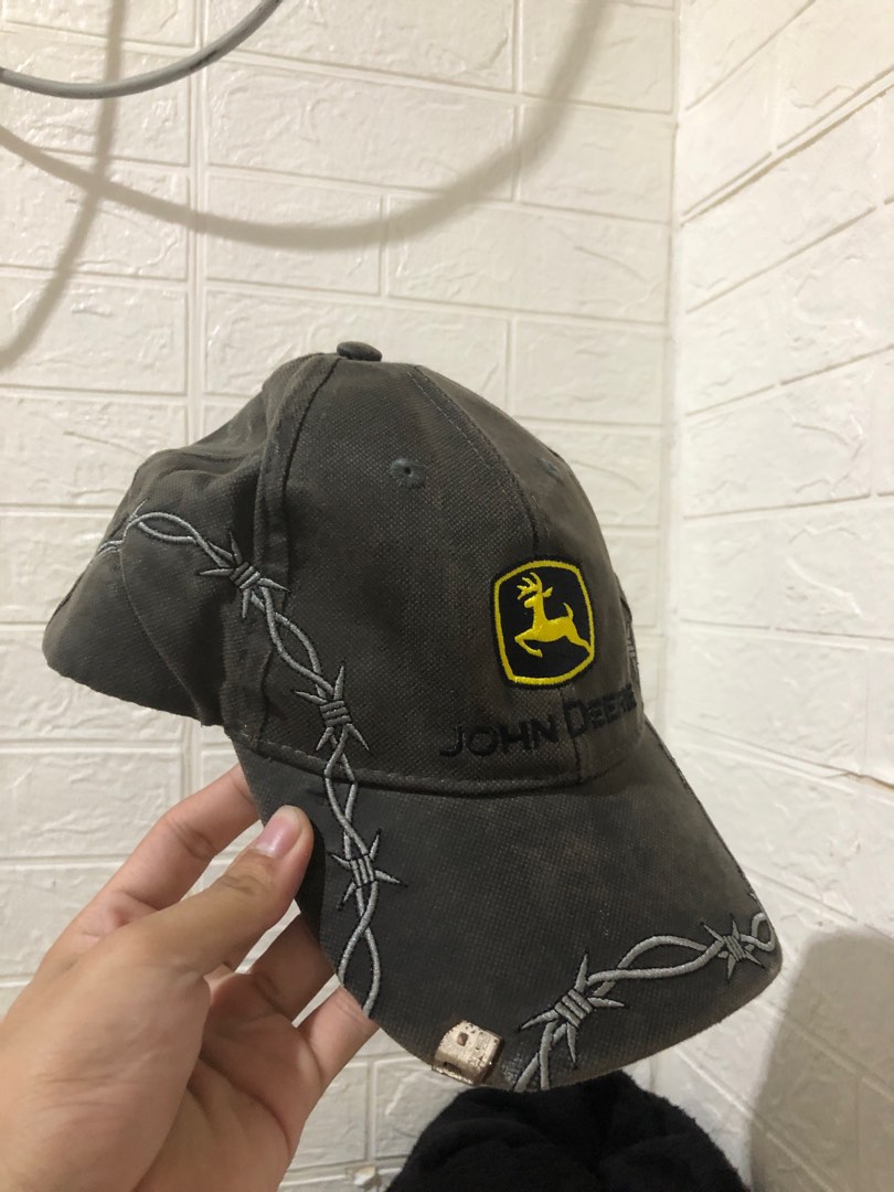 John deere barbed wire cap, Men's Fashion, Watches & Accessories, Caps ...