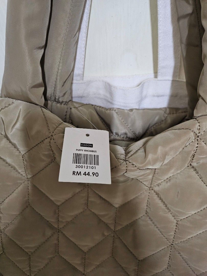 Kaison Puffer Tote Bag, Women's Fashion, Bags & Wallets, Tote Bags on ...