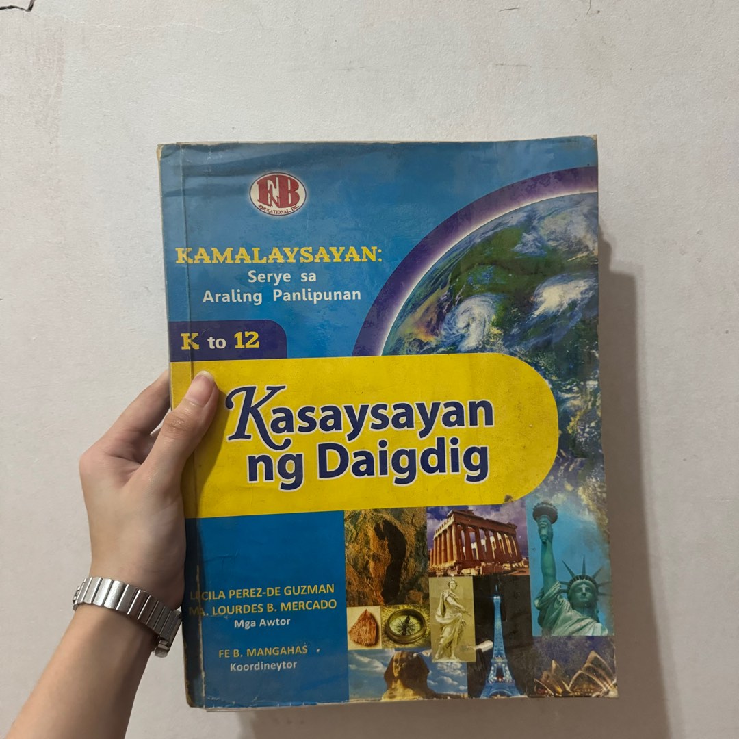 Kasaysayan ng Daigdig Book, Hobbies & Toys, Books & Magazines ...