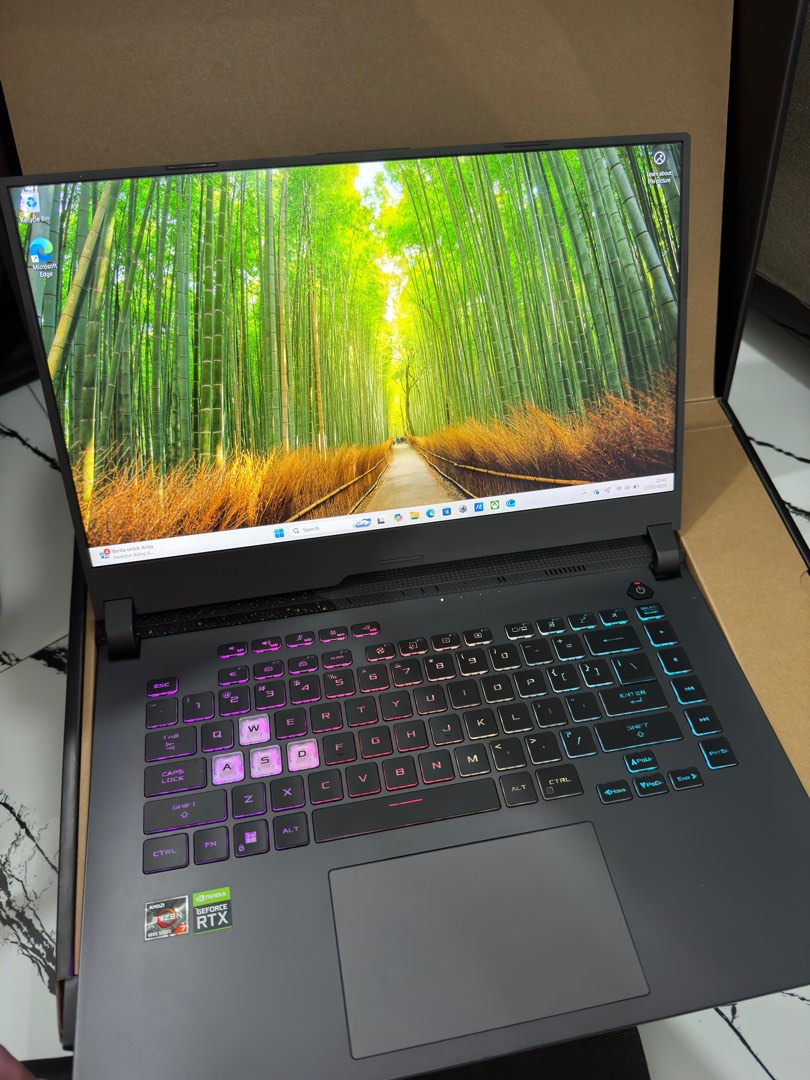 Laptop Asus ROG Strix G513RC Ryzen 7 Nvidia RTX 3050 RAM 8GB SSD 512GB ...