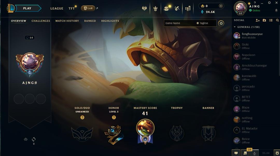 League of Legends Lol account, Video Gaming, Video Games, Others on ...