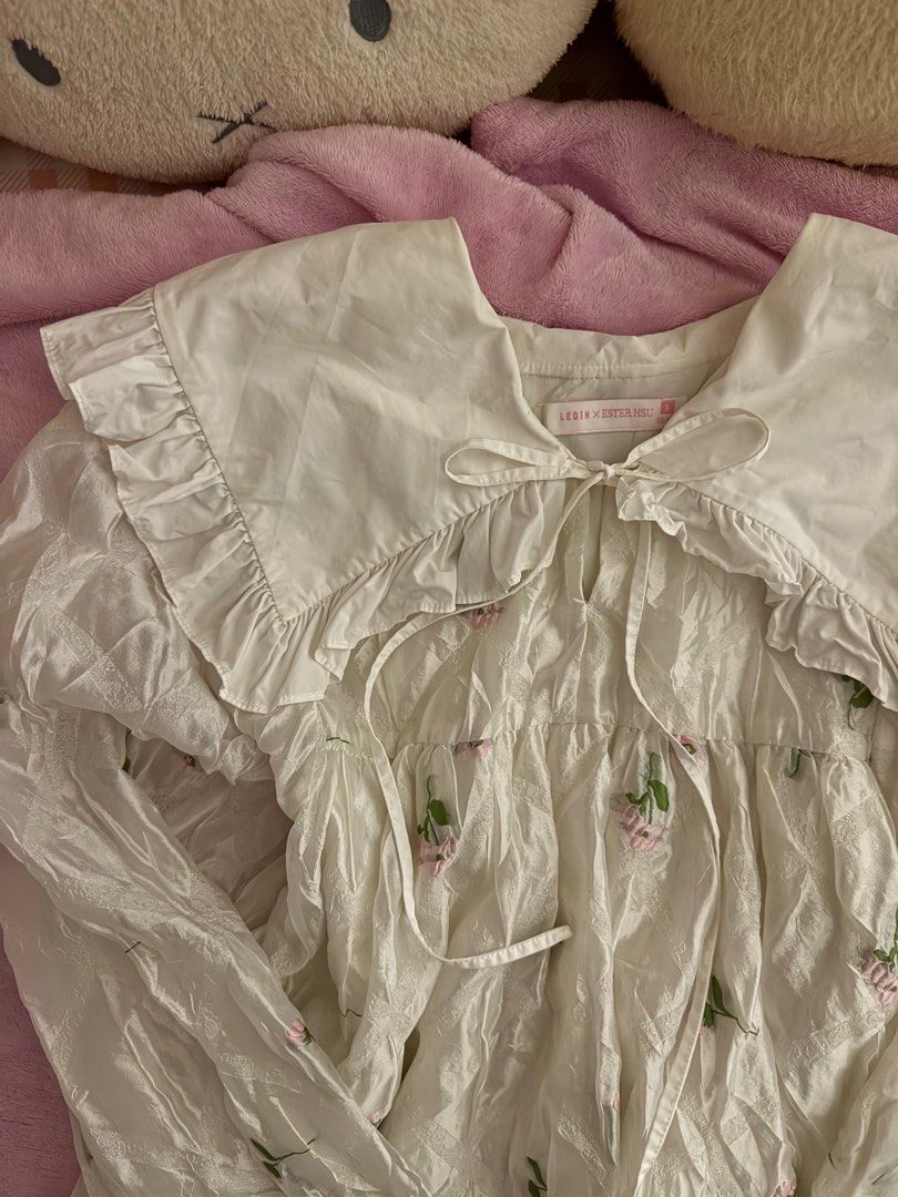 LEDiN X ESTER HSU fall in flowers // coquette, dollete, himekaji ...