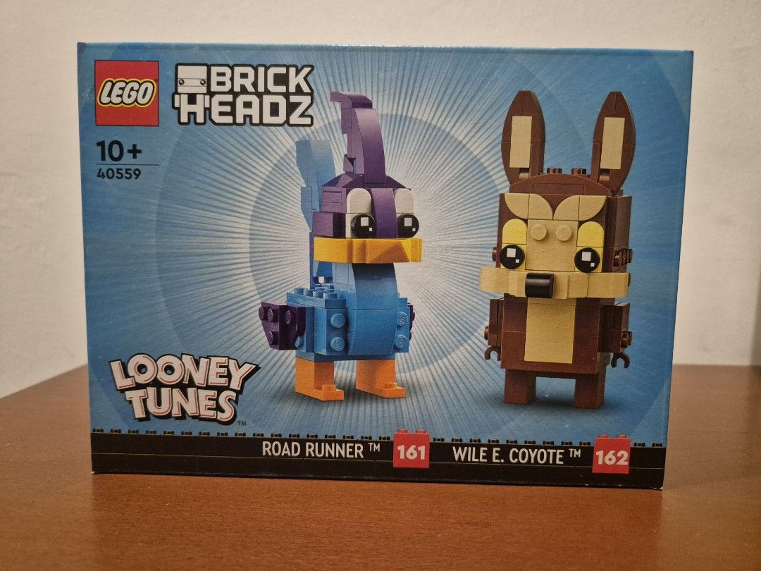 Lego 40559 Disney Brickheadz - Looney Tunes Road Runner & Wile E Coyote ...