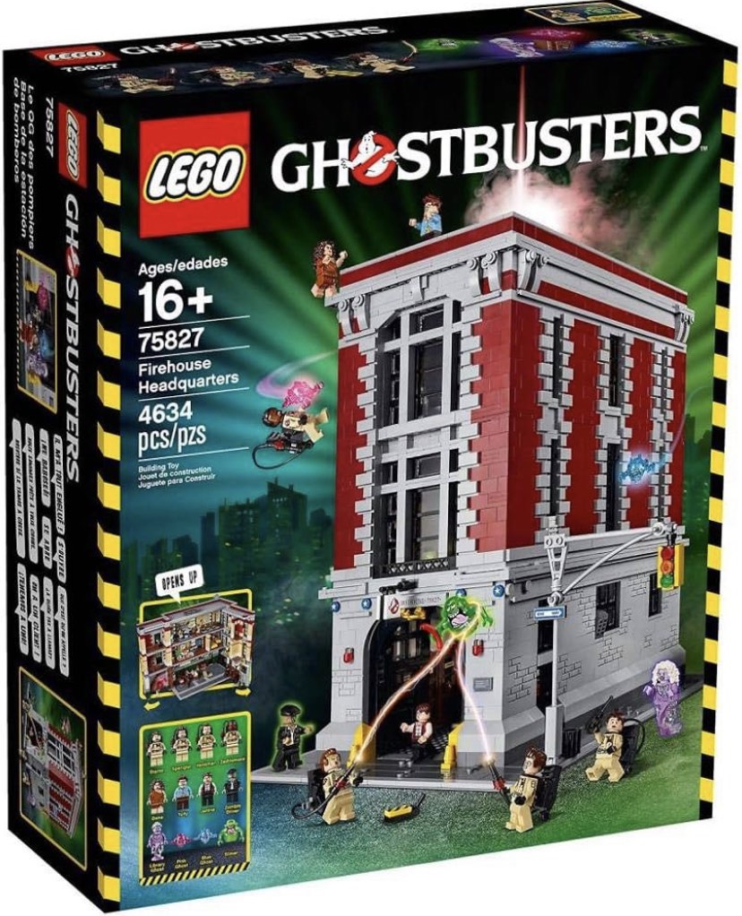 lego Ghosbluster FireHouse Headquarters + Ecto- 75827 & 21108 Bundle ...