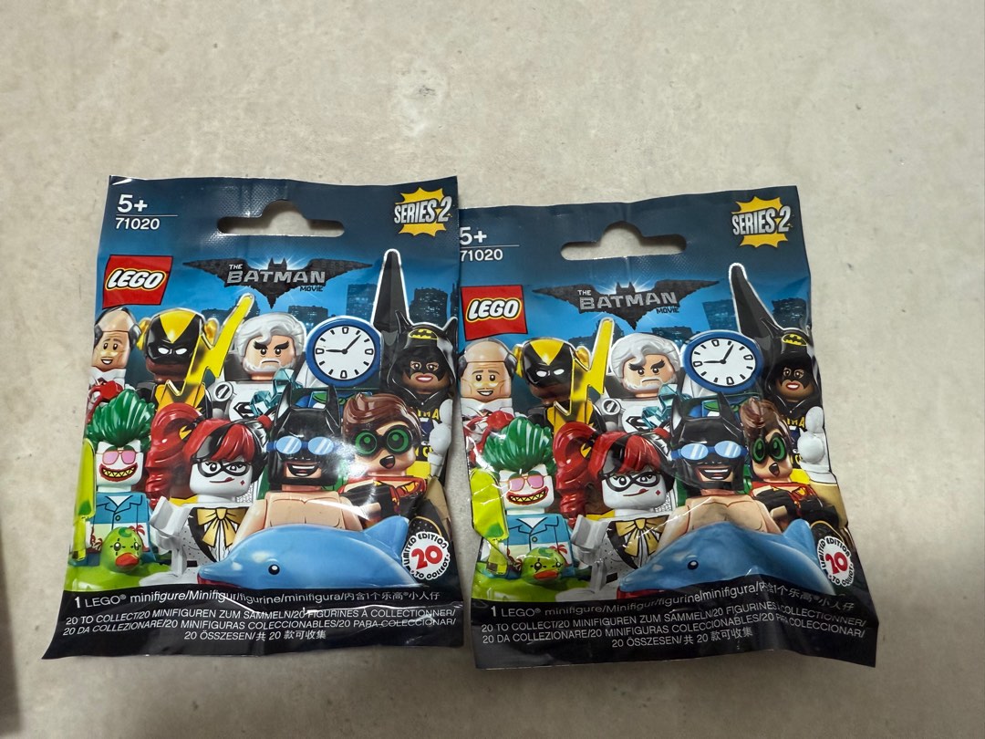 Lego Minifigures Batman - Shark and Holiday Batman, Hobbies & Toys ...