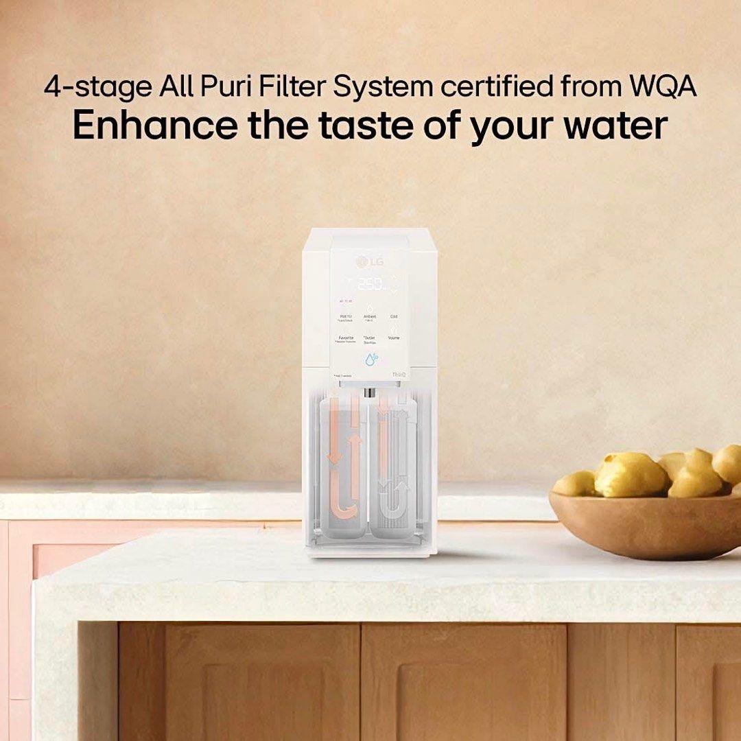 LG PuriCare™ Self-Service Tankless Water Purifier | Objet Collection enhances the taste of your ...