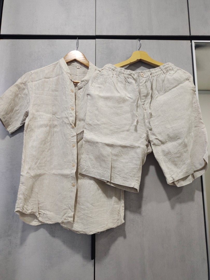 Linen set for men, Men's Fashion, Tops & Sets, Sets & Coordinates on ...