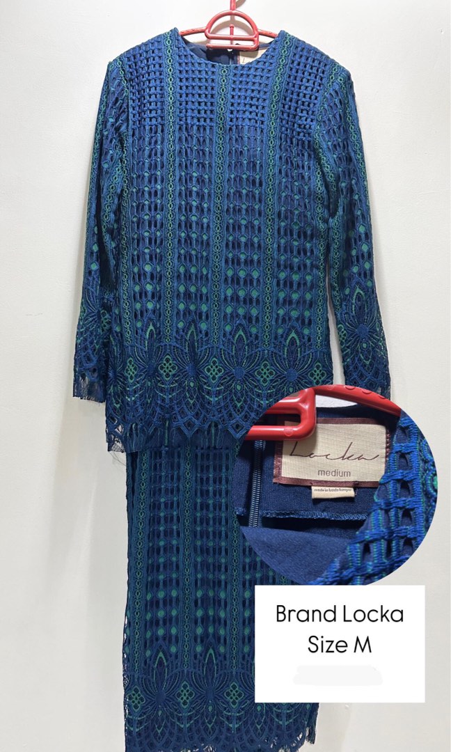 Locka Baju kurung, Women's Fashion, Muslimah Fashion, Baju Kurung & sets on Carousell