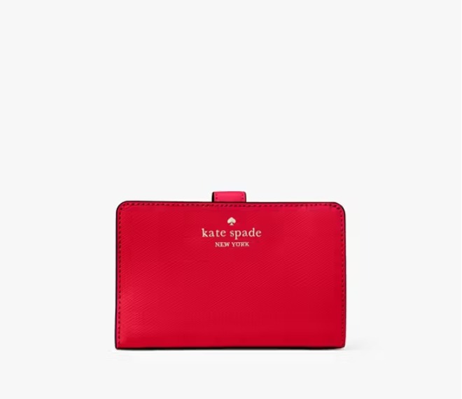 Madison Medium Bifold Wallet (ruby red), Luxury, Bags & Wallets on ...