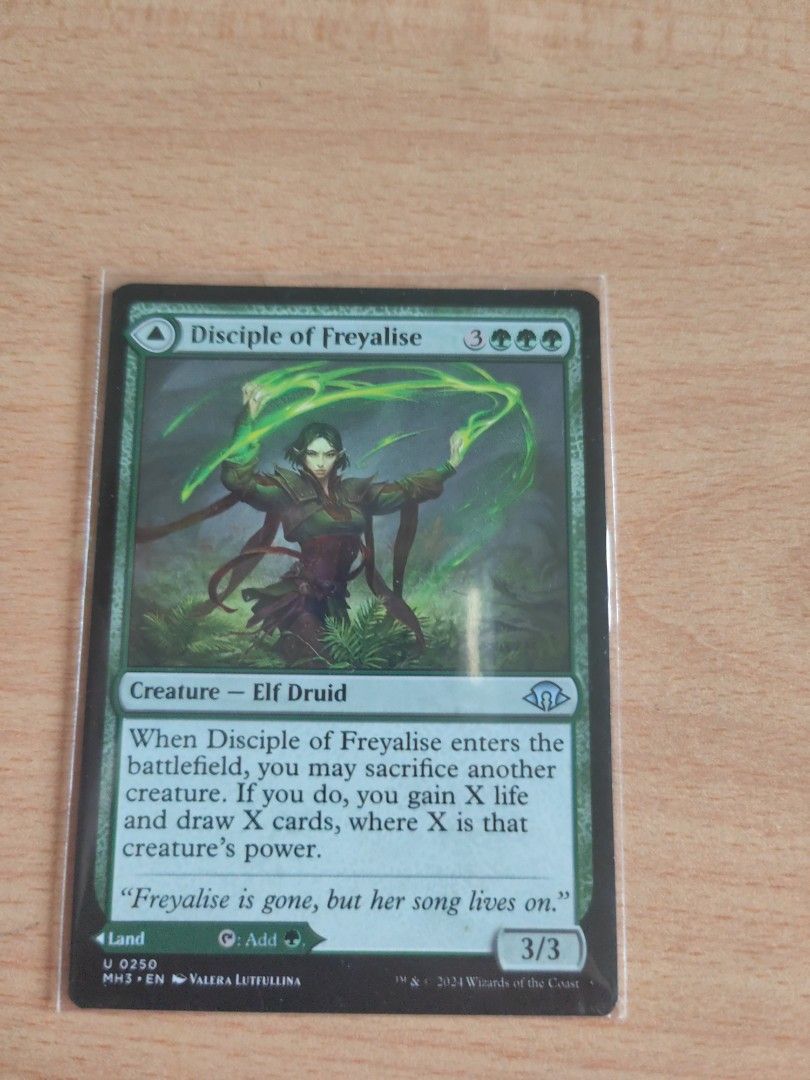 Magic the Gathering Disciple of Freyalise Modern Horizons 3, Hobbies ...