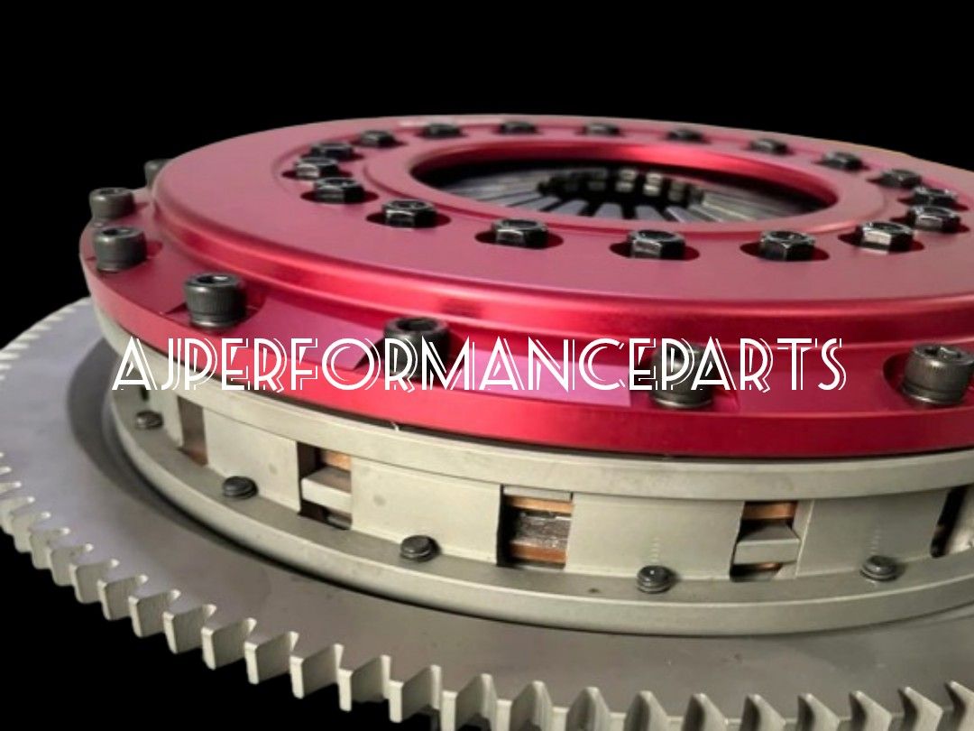 MAGMA RACING TWIN PLATE CLUTCH LOCENG SET MITSUBISHI 4G63 EVO123, Auto ...