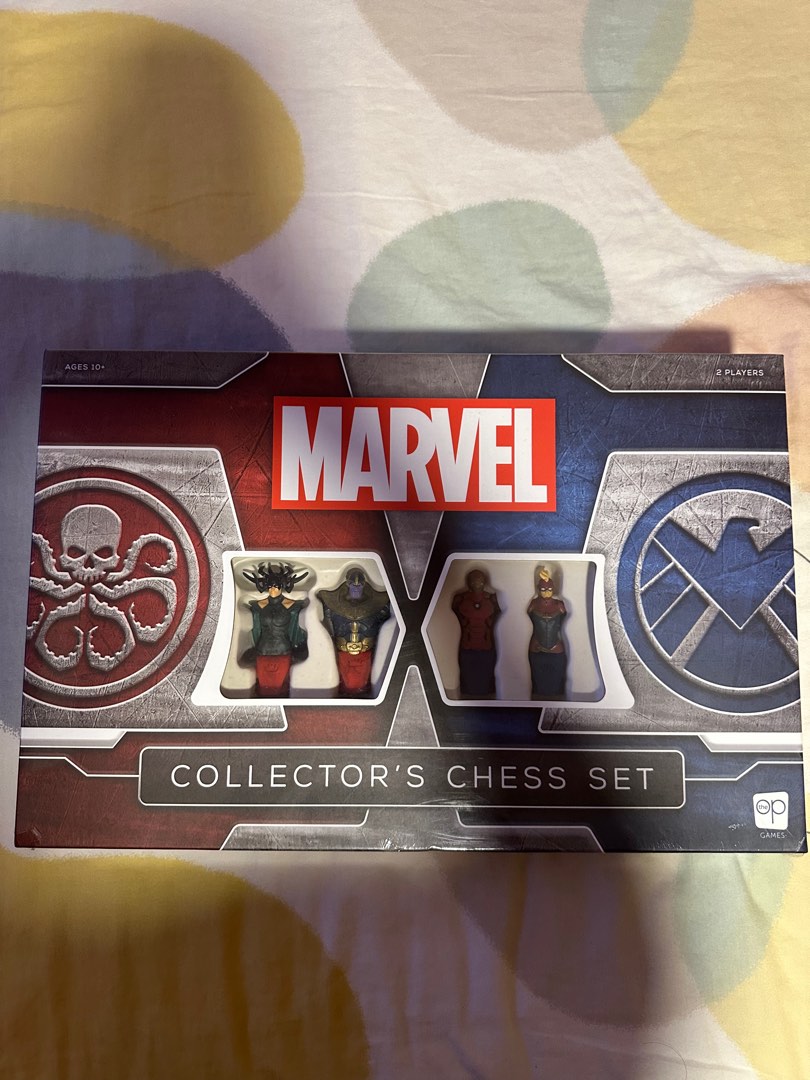 Marvel Collector’s Chess Set, Hobbies & Toys, Toys & Games on Carousell
