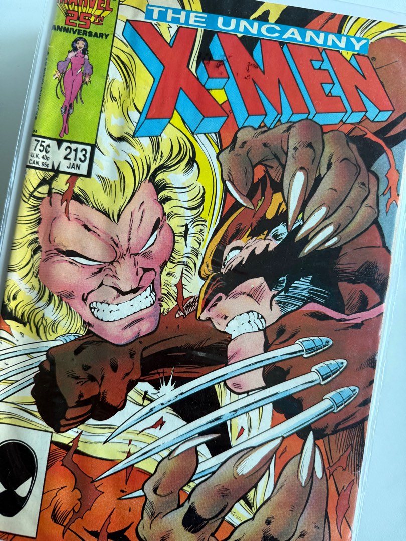 Marvel comics / Uncanny X-Men (1987) #213 1st Wolverine vs Sabretooth ...