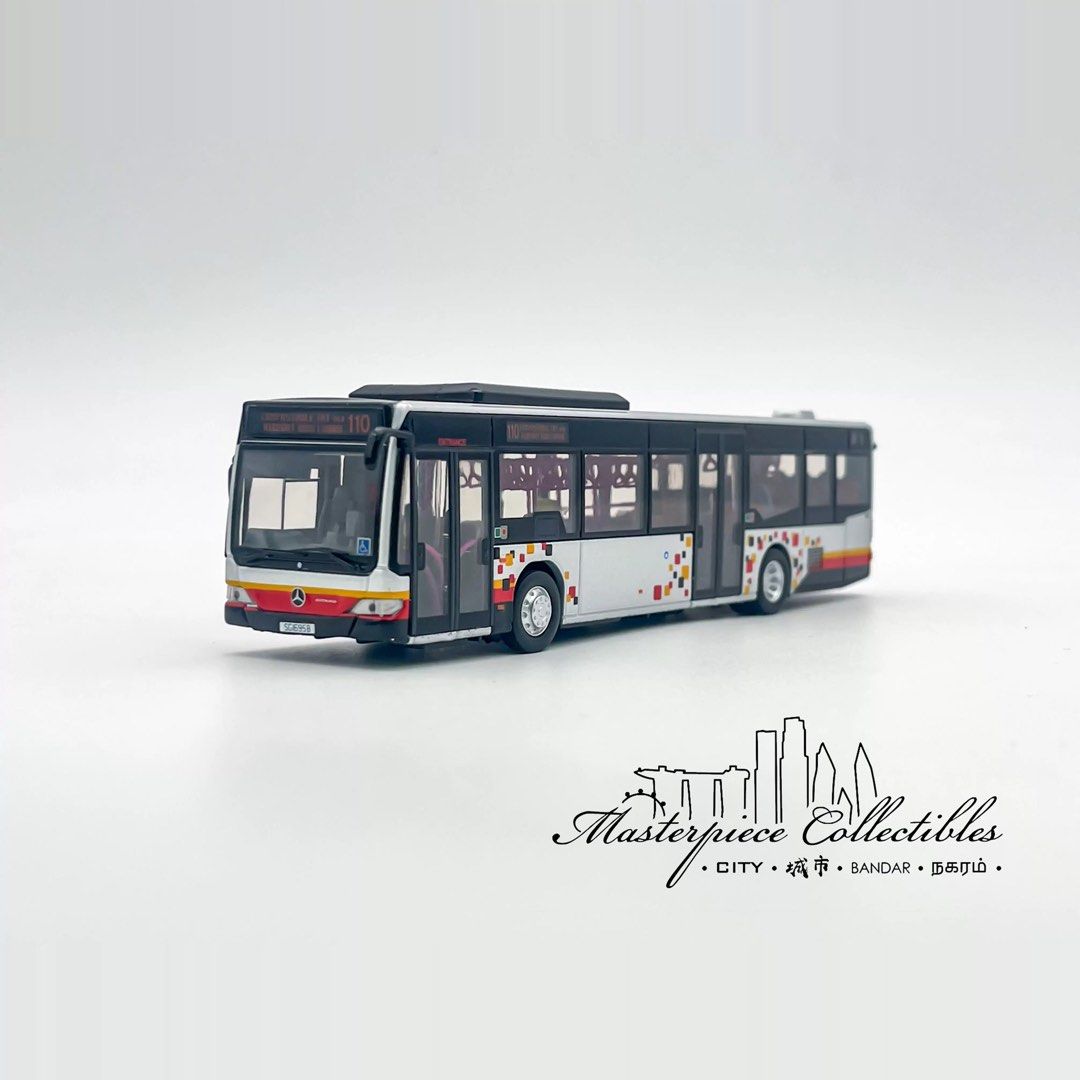 Masterpiece Collectibles 1:76 SMRT Pixel Mercedes-Benz Citaro Route 110 ...