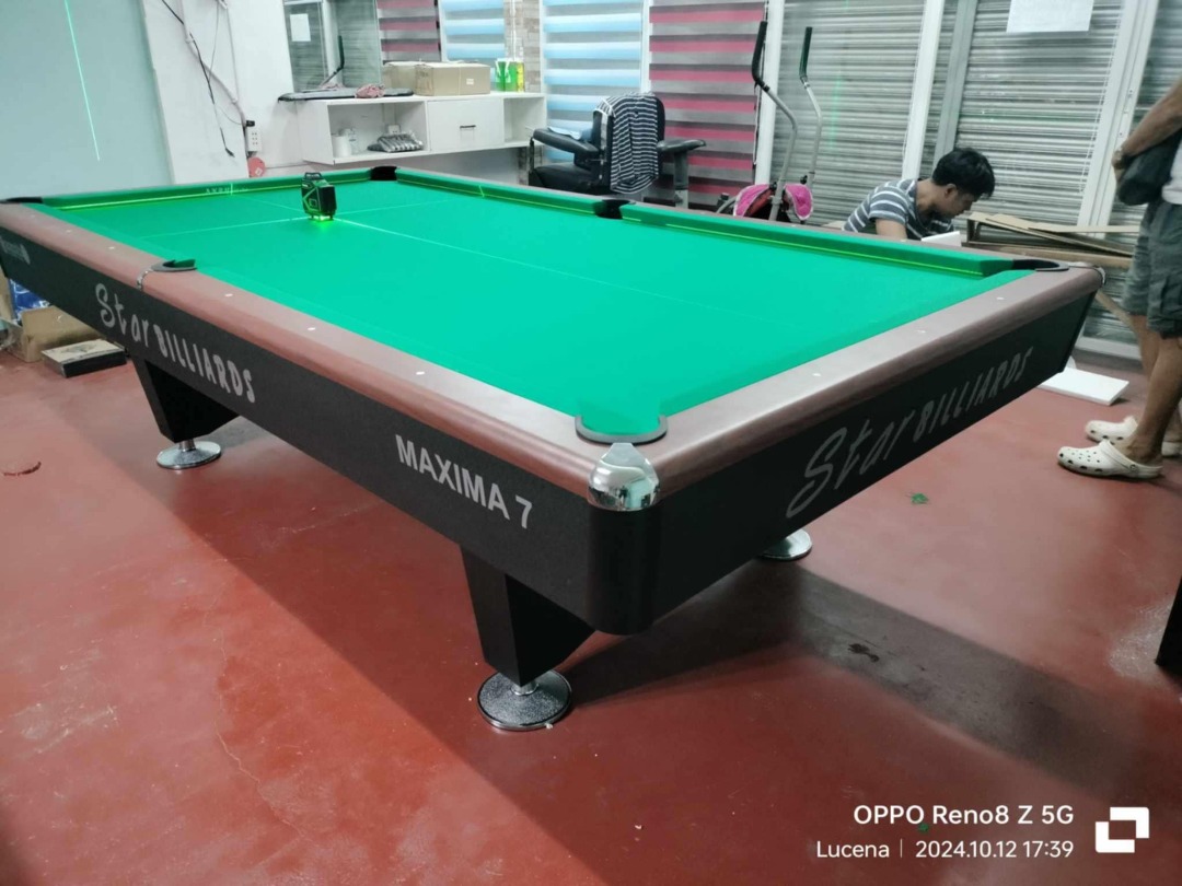 MAXIMA 7 STANDARD BILLIARD TABLE, Sports Equipment, Sports & Games ...
