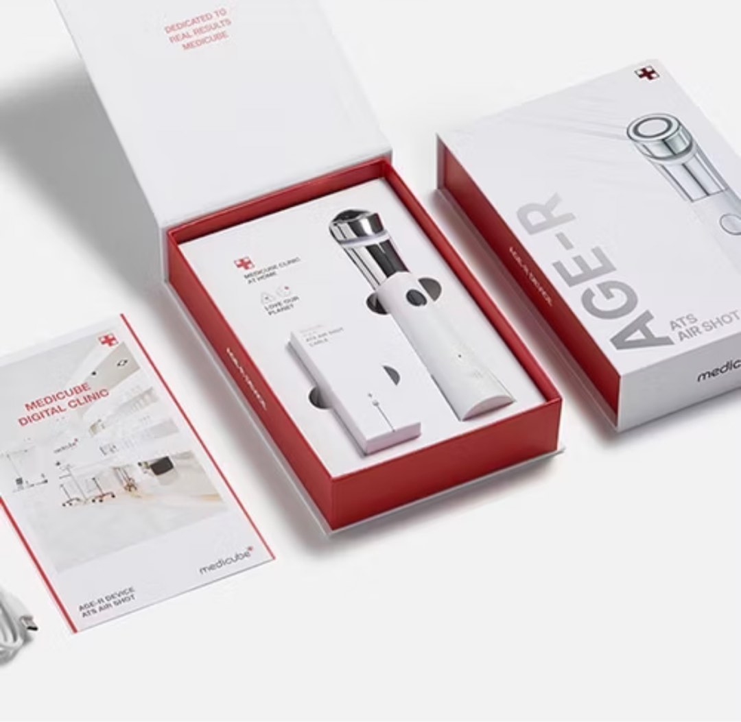 MEDICUBE AGE-R ATS Air Shot with full set with box, Beauty & Personal ...