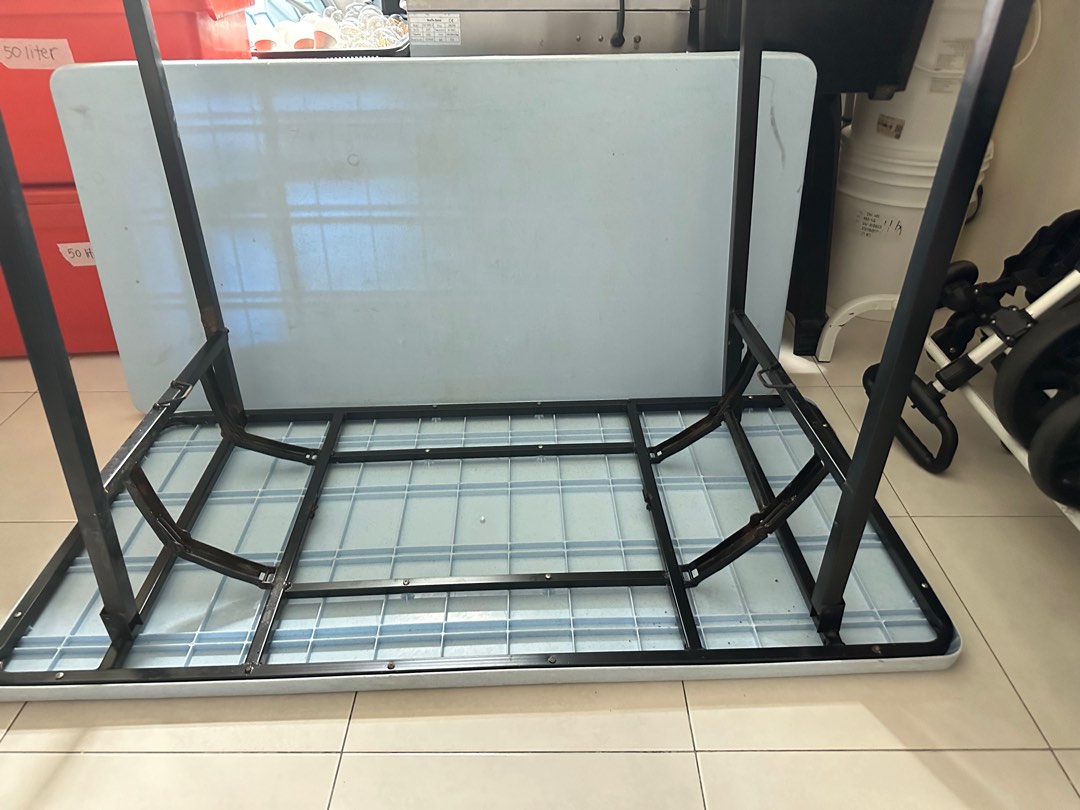 meja niaga solid 4kaki, Furniture & Home Living, Furniture, Tables ...