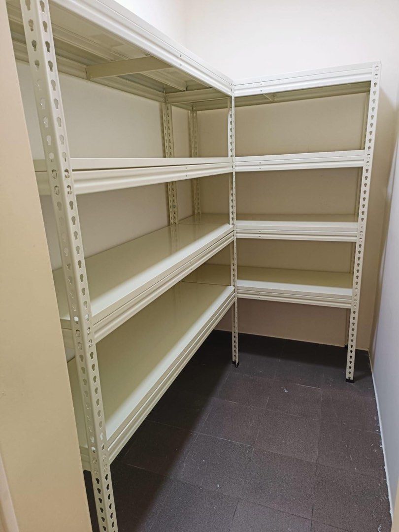 Metal Boltless Rack, Boltless storage rack, L shape rack, Single unit ...