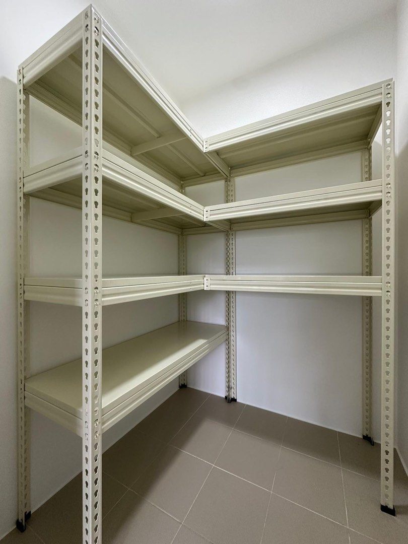 Metal Boltless Rack, Boltless storage rack, L shape rack, Single unit ...