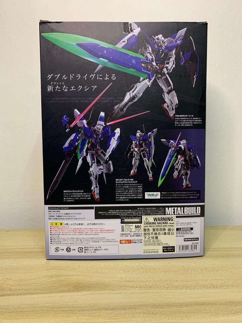 METAL BUILD GUNDAM EXIA DEVISE, Hobbies & Toys, Toys & Games on Carousell