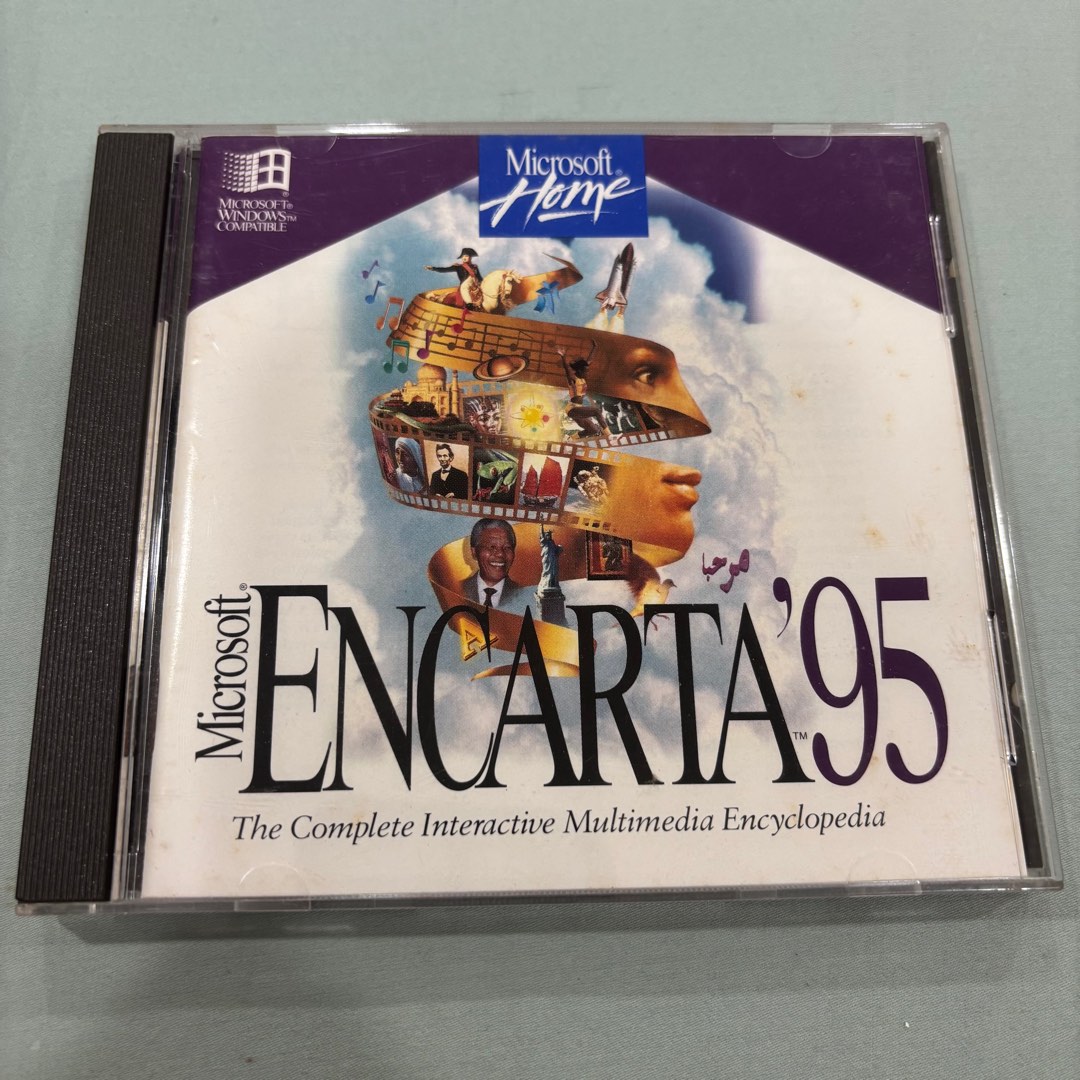 Microsoft Encarta 95 CD-ROM, Computers & Tech, Parts & Accessories ...