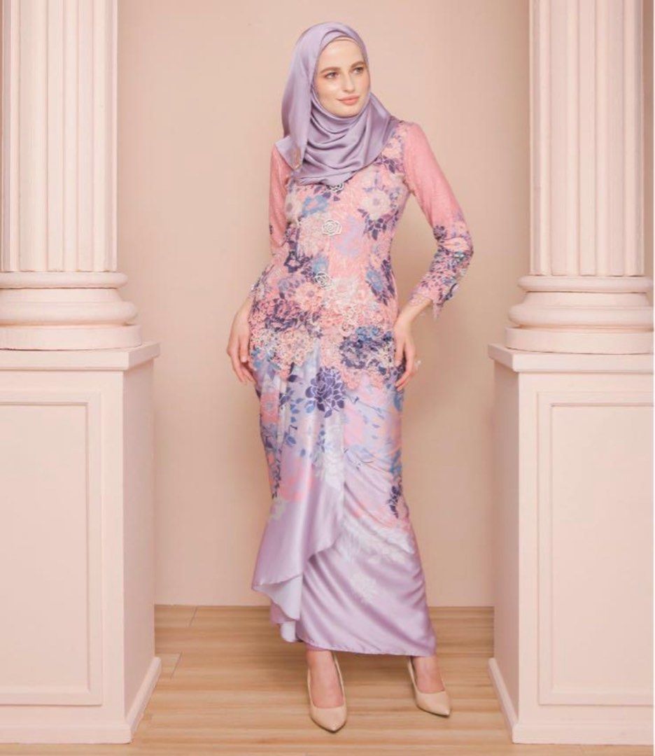 Minaz - Madam Rose Kebaya, Women's Fashion, Muslimah Fashion, Baju ...
