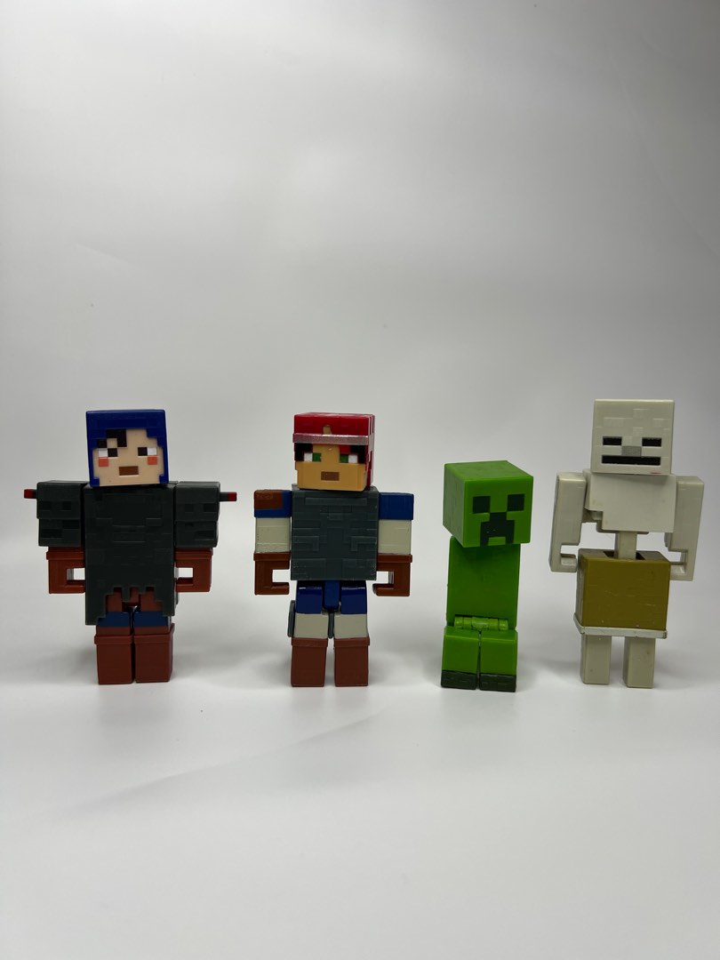 Minecraft Dungeons Hex, Valorie, Creeper and Dungeon Skeleton Vanguard ...