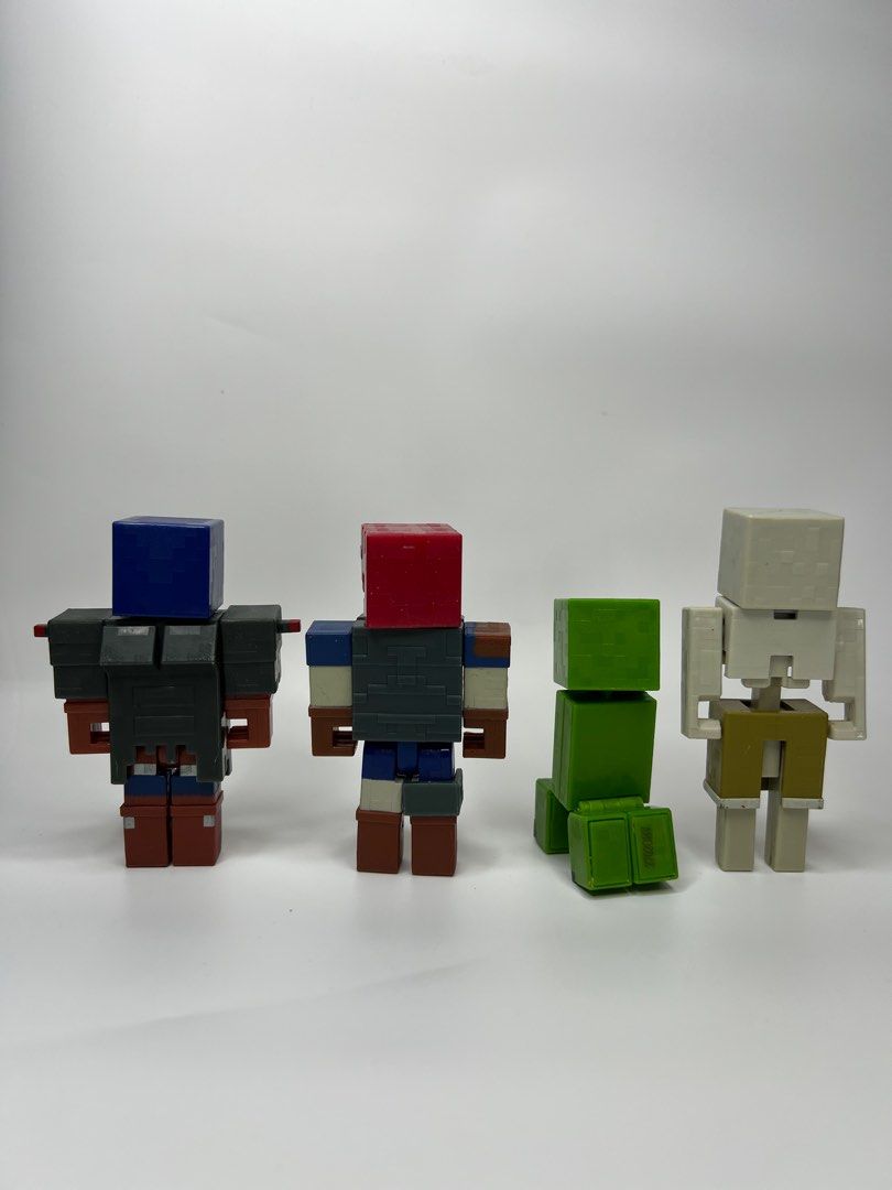 Minecraft Dungeons Hex, Valorie, Creeper and Dungeon Skeleton Vanguard ...