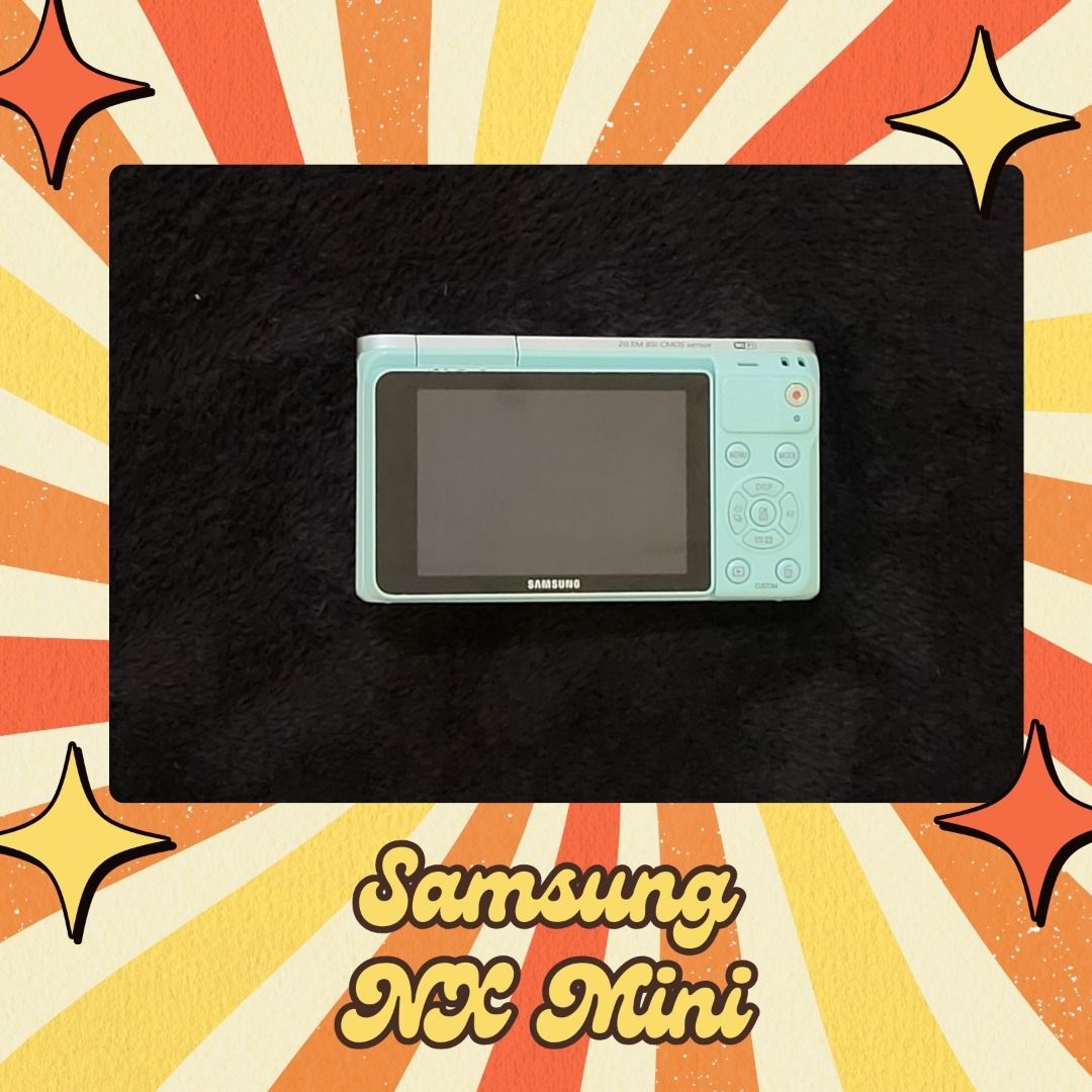 Mirrorless Digicam Mint Green Samsung NX Mini Rare Camera, Photography ...