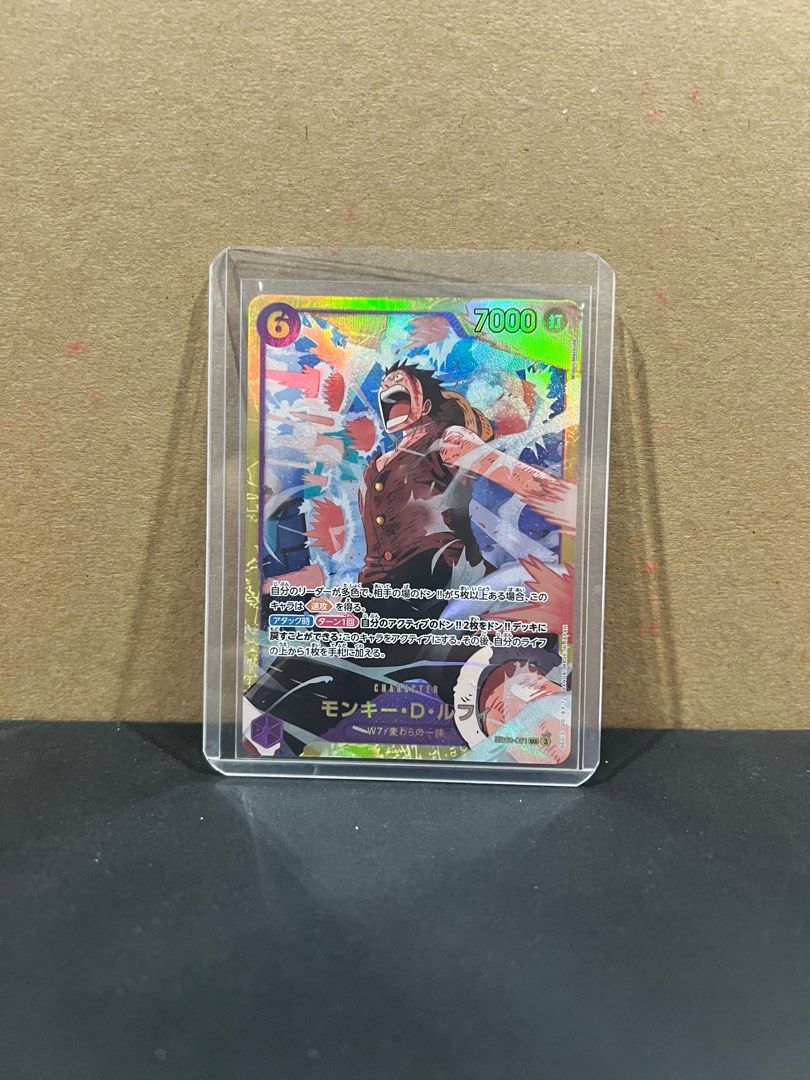 Monkey D. Luffy EB02-061 Foil (One Piece Card Game), Hobbies & Toys, Toys & Games on Carousell