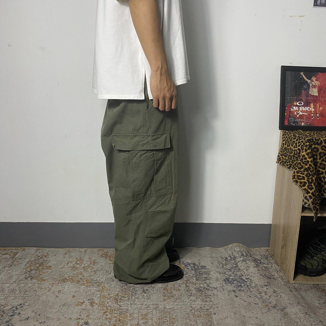 Nedews wid leg cargo pants not gu dickies ben davis uniqlo niko and ...