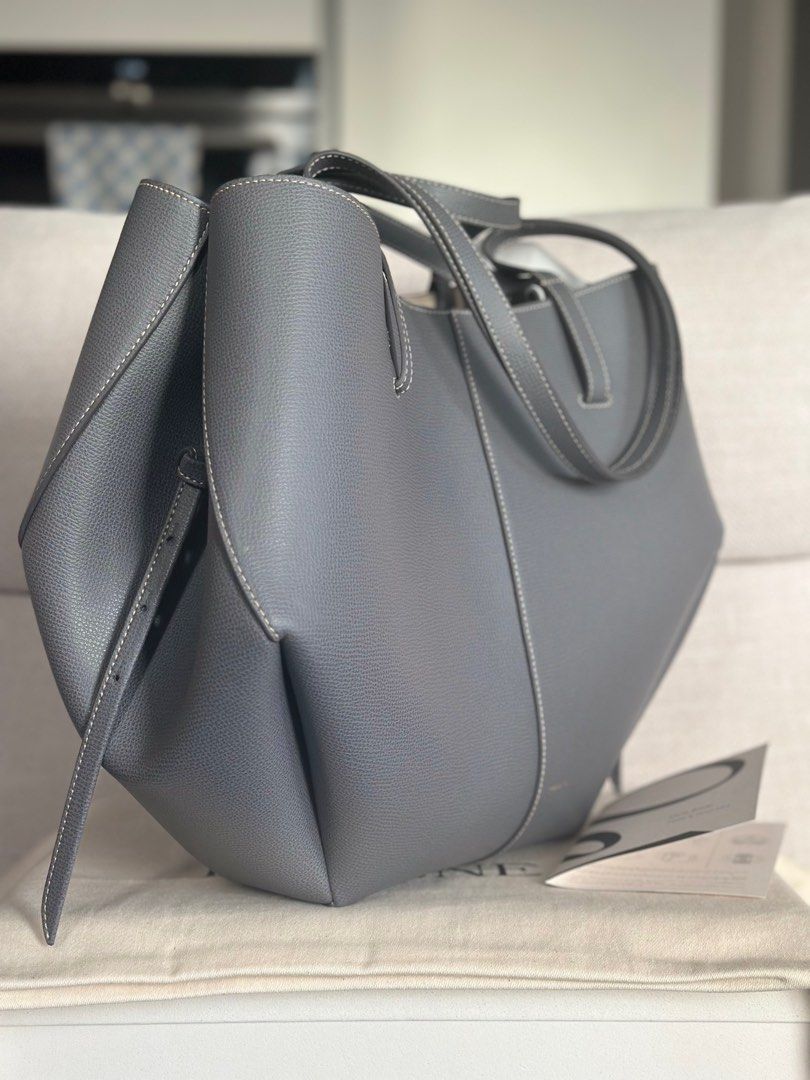 NEW Authentic Polene Cyme Regular in Stone with BOX, Luxury ...