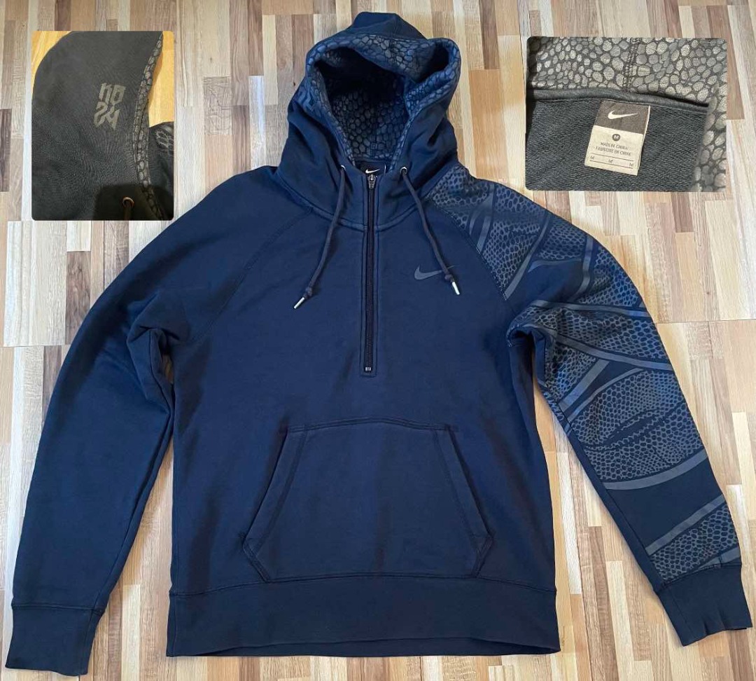 Nike Kobe Bryant Mamba Qzip Hoodie, Men's Fashion, Coats, Jackets and ...